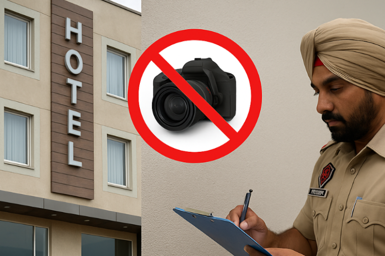Hotel Guest Arrested for Filming Woman Without Permission