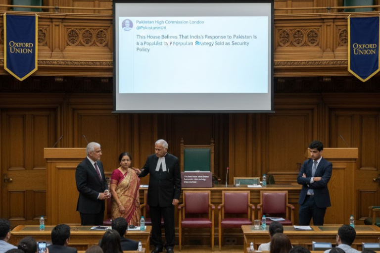 Oxford Union Debate Cancelled: Indo-Pak Face-Off Ends in Controversy ...