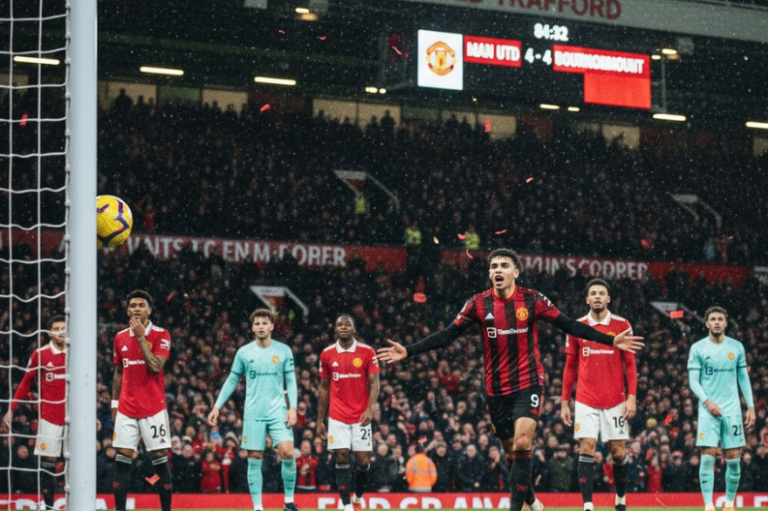 Man United vs Bournemouth: Eight-Goal Thriller Ends in Dramatic 4-4 ...